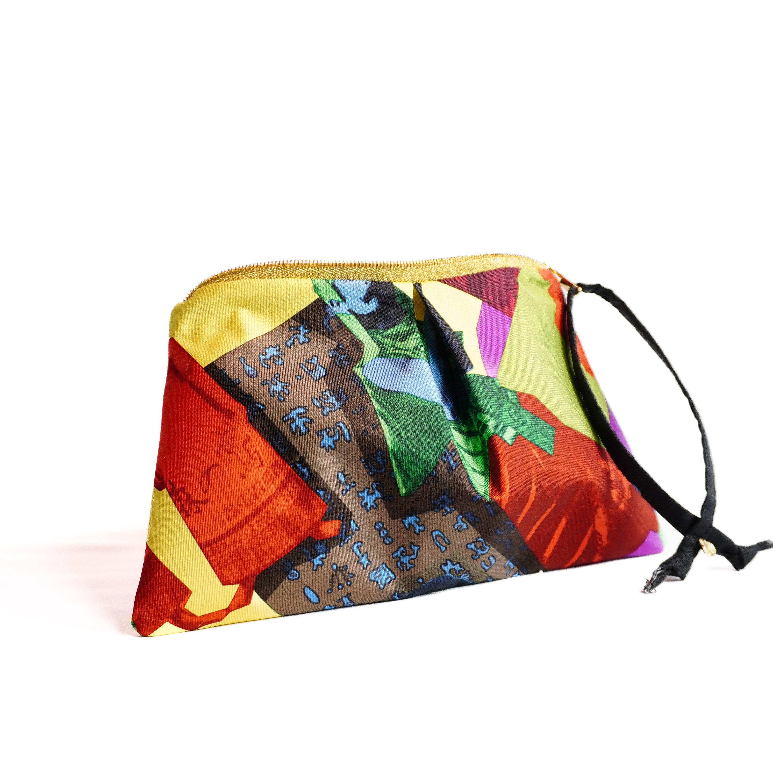Evening Bag Made from Designer Scarf I Hampton Road Designs